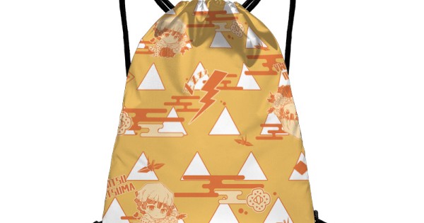 Anime Sack bag Sackpack Drawstring - Demon Slayer J